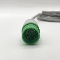 China Medical IEC Snap 3 Lead ECG Cable 13 Pin Connector Fit Mediana D100 D500 D700 Patient Monitor for sale