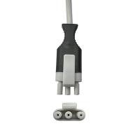 China Reusable Primedic ECG Patient Cable 3Pin 3 Lead, Two Electrode Types: Clip & Snap for sale