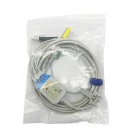 China Reusable Primedic ECG Patient Cable 3Pin 3 Lead, Two Electrode Types: Clip & Snap for sale