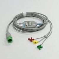 China Comen 12 Pin 3 Lead ECG Cable, Pediatric Alligator Clip EKG Leadwire for Neonate for sale