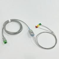 China Comen 12 Pin 3 Lead ECG Cable, Pediatric Alligator Clip EKG Leadwire for Neonate for sale