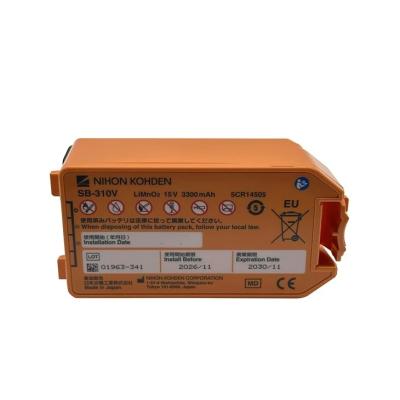 China Replacement Battery For Nihon Kohden AED 3100 SB-310V for sale