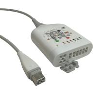 China CARESCAPE ECG Parameter Cable 3.6M AHA 2079923-002 for sale
