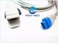 China DB9 9P Connector Spo2 Sensor Probe High Accuracy Comaptible GE Trusignal TS-F-D for sale