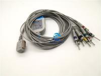 China Kenz 108 / 109 Ecg Cables And Leadwires , Ecg Patient Cable With Banana / din 3.0 for sale