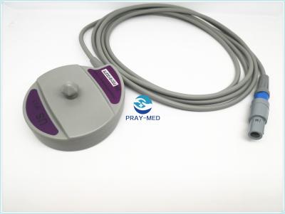 China Goldway Fetal Monitor Ultrasound Transducer Probe 5 Pin Connector TPU Material for sale