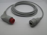 China Mindray IBP Transducer Adaptor Cable TPU Material 3.6M Length For T5 / T8 Connector for sale