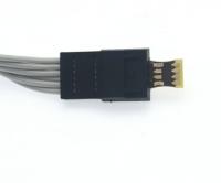 China Schiller 6 Lead 1.1m Ecg Electrode Cable For MT-200 MT-101 for sale
