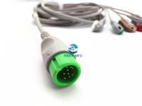 China Comen Ecg Cable and leadwire For Comen C30 / C40 3.6m 12pins 5 Lead for sale