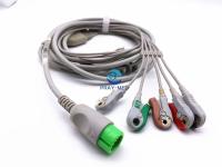 China Comen Ecg Cable and leadwire For Comen C30 / C40 3.6m 12pins 5 Lead for sale