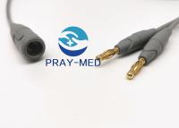 China 3m length EURO US Type Electrosurgical Bipolar Cable For Forceps for sale