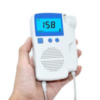 China 3MHz 210bpm Medical Equipment Rechargeable Battery Handheld Fetal Doppler for sale