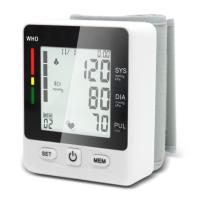 China Wrist DC6V 40times/min Medical Equipment Electronic Blood Pressure Monitor for sale