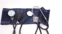 China Aluminium Alloy Latex Portable Sphygmomanometer With Stethscope for sale