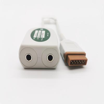 China 4mm Cable GE DUAL Medical Temperature Probe For YSI400 for sale