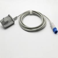 China Grey TPU Drager Adult Soft Spo2 Sensor 3m Length for sale