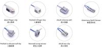China Biosys Adult Finger Clip SpO2 Sensor BPM-300 TPU 3m/10 ft Round 6-pin Biosys connector for sale
