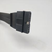 China Holter ECG Cable TPU 1.2m 10 Leads for Schiller MT-200 MT-101 for sale