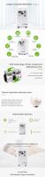 China Plastic Medical 750VA 10L/min Portable Oxygen Concentrator for sale