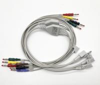China HP TC30 ecg Cable 10 Lead Ecg Cord with snap/clip 989803151651 for sale