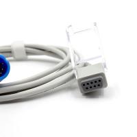 China Round 12 Pin Comen Spo2 Adapter Cable Spo2 Sensor Extension Wire for sale