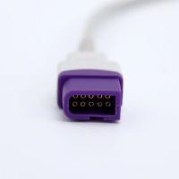 China Spacelabs Spo2 Adapter Cable TPU Female 9 Pin D Sub Connector 700-0792-00 for sale