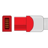 China Spacelabs 10 Pin 3m Invasive Blood Pressure Cable TPU Jacket 700-0295-00 for sale