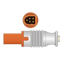 China Mindray Reusable Temperature Probe D Shaped Connector 040-000057-00 for sale
