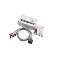 China AHA IEC Mindray ECG Leads Derivaciones 0.9m Twin Pin 001-03-43145 for sale