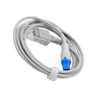 China Sirecust 700  Spo2 Adapter Cable 2.4m 8ft 10 Pin Connector for sale