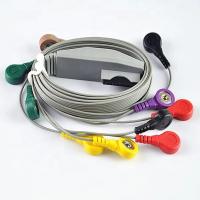 China MORTARA Ecg Holter Cable 10-Lead For H12 H12+ X12  9293-017-51 for sale