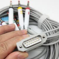 China Pediatric 10 Lead Edan EKG Cable SE-12 Express SE-1200 3.6m TPU Jacket for sale