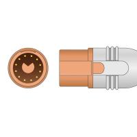 China Compatible Fukuda Denshi IBP Cable 3m 10ft 12 Pin Connector for sale