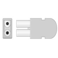 China Grey GE Marquette MAC EKG Leadwires 420101-002 10 AHA 1.2M for sale