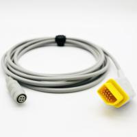 China Nihon Kohden Compatible IBP Adapter Cable To B Bruan Transducer 14 Pin for sale