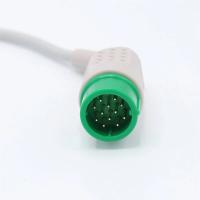 China Lifepak ECG Patient Cable 12 Pin Connect TPU Jacket11110-000029 for sale