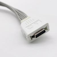 China Biocare IE10 19 Pin ECG Holter Cable 10 Lead Snap Connector TPU Jacket for sale