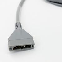 China 1.1m Length 7 Lead Burdick ECG Cable Leadwire 7 Pin Snap Connector for sale