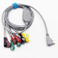 China HWM 112W TPU Holter Cable HDMI Connector For Adult Pediatric 1.1m for sale