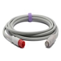 China Biolight A8 4 Pin Invasive Blood Pressure Cable IBP Extension 2.7m Length for sale