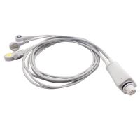 China ECG Leadwire Set 4 Lead 3ft  Fukuda Denshi For LX-7120 7230N for sale