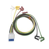 China Length 0.9m 5 lead M1971A ECG Patient Cable With Clip TPU Jacket for sale