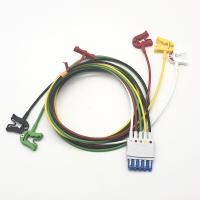 China Length 0.9m 5 lead M1971A ECG Patient Cable With Clip TPU Jacket for sale