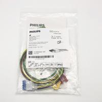 China Length 0.9m 5 lead M1971A ECG Patient Cable With Clip TPU Jacket for sale