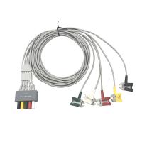 China Original Mindray EL6501B 5 Lead ECG Leadwires TPU Jacket AHA/IEC for sale