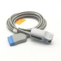China Reusable GE Ohmeda TS F4 GE 11 pin Adult Spo2 Sensor diameter 4.0mm for sale