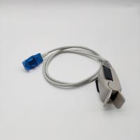China OXY ES3 2.4m 11 Pin Spo2 Extension Cable Single Keyed GE Connector for sale
