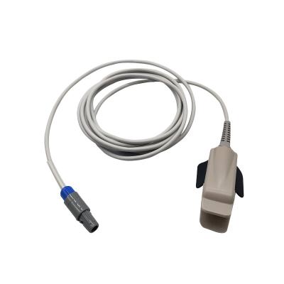 China Adult Spo2 Sensor TPU Jacket 6 Pin Lemo Connector 5pin 40 degree Digital Infinium Omni II for sale