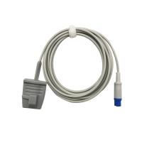 China Grey TPU Drager Adult Soft Spo2 Sensor 3m Length for sale
