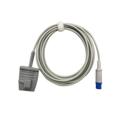 China Grey TPU Drager Adult Soft Spo2 Sensor 3m Length for sale